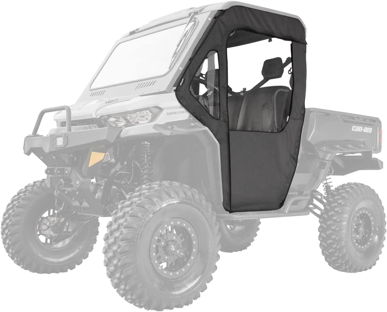 SuperATV Soft Cab Enclosure Doors for Can|Am Defender HD 5 / HD 8 / HD ...