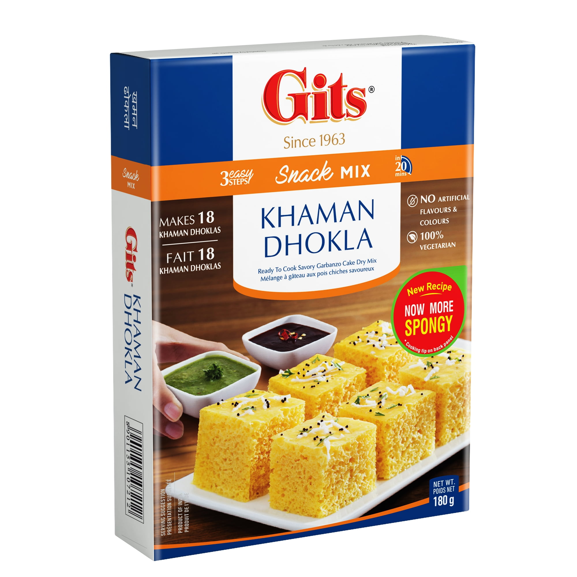 Click here for Gits Khaman Dhokla Mix  180g 180 G prices