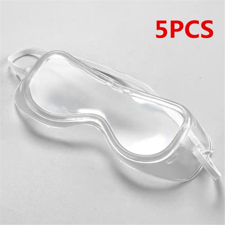 5PCS Disposable medical goggles,Safety goggles, anti ventilation anti ...