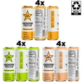 Rockstar Focus Zero Sugar Energy Drink, 3 Flavor Variety Pack, Lion’s ...