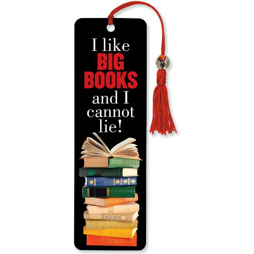 I Like Big Books Beaded Bookmark - Walmart.com - Walmart.com