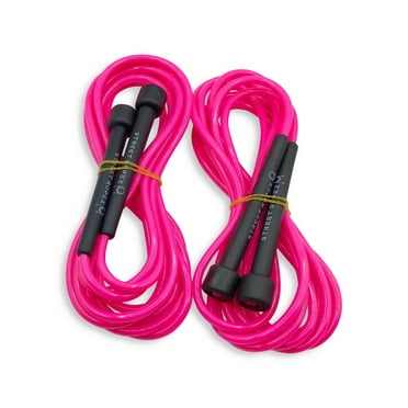 K-Roo Sports 16-foot Double Dutch Jump Ropes with Plastic Segments, 2 ...
