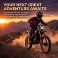 V7 Electric Dirt Bike for Teens and Adult 3,000 W Mid-Drive Motor 48 V ...