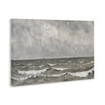 Stupell Industries Stormy Ripples at Sea Canvas Wall Art, design by ...