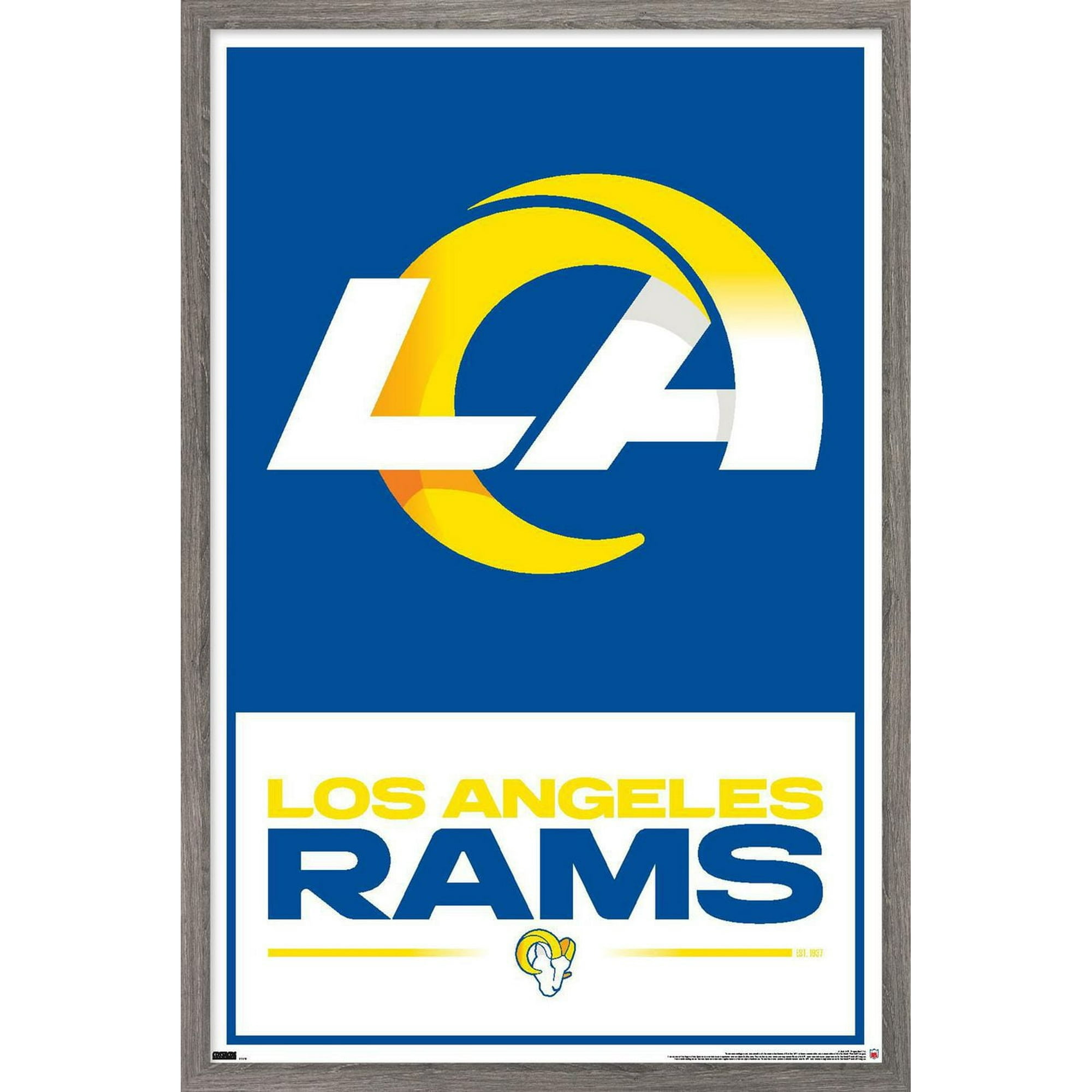 Click here for Trends International Nfl Los Angeles Rams - Logo 2... prices