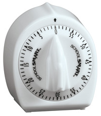 Lux Minute Minder Kitchen Timer Large Working Classic Style Egg Timer ...