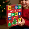 24 Grids Christmas Gift Boxes For Countdown Calendar And Party Favors ...