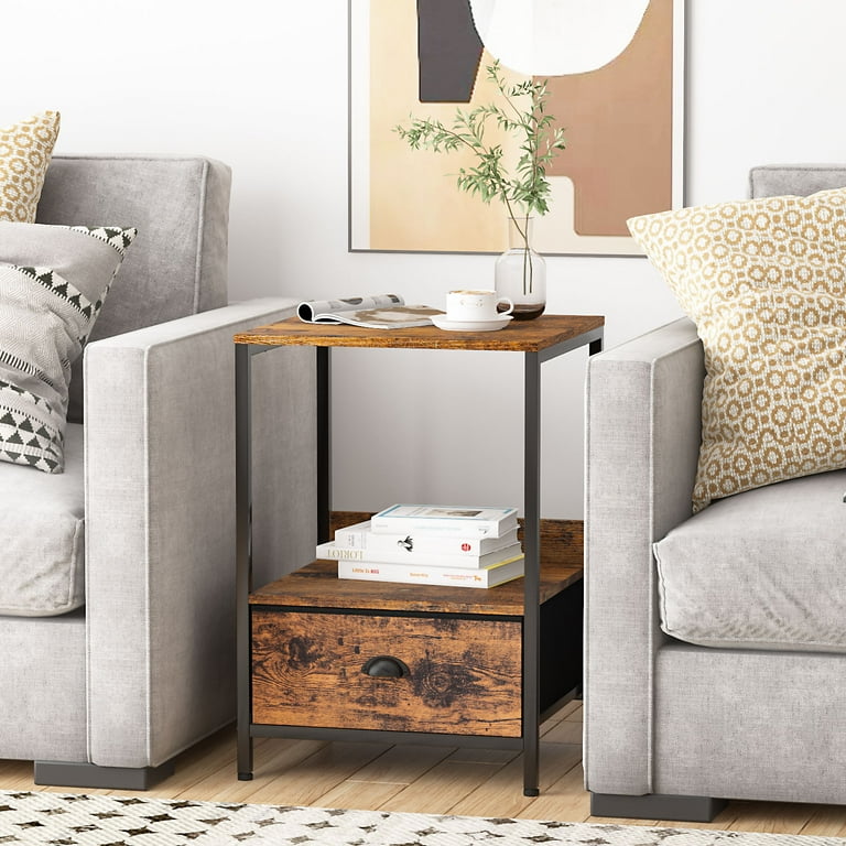 Side Sofa Tables With Storage | Baci Living Room