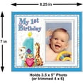 My First Birthday - Picture Frame Gift - Boy - Walmart.com