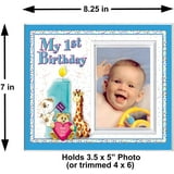 My First Birthday - Picture Frame Gift - Boy - Walmart.com
