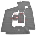 Ski Centurion Boat Snap In Carpet | Enzo Gray 3 Piece Set - Walmart.com