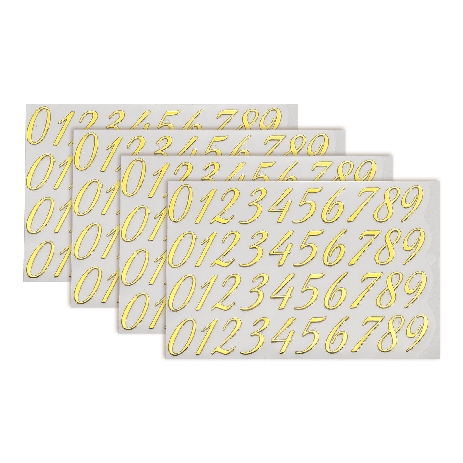 Click here for Uxcell 4 Sheets Number Stickers 0.39 3d Mini Numbe... prices
