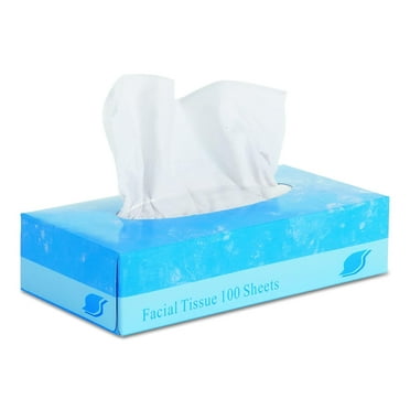 Boardwalk Commercial Package: 2-Ply White Facial Tissue, Pop-up Flat ...