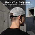2 Pack Men’s Breathable Brimless Docker Hat, Adjustable Lightweight ...