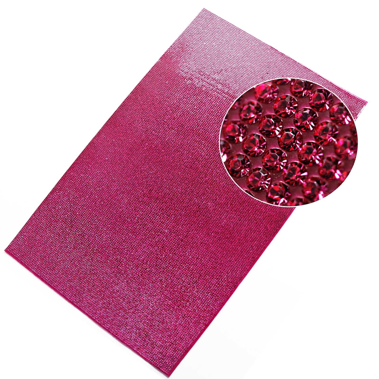 Rectangle Rhinestone Sticker Sheet Self Adhesive Bling Diamond Crystal ...