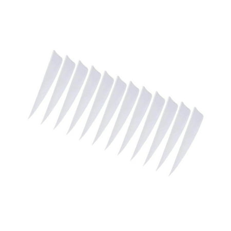12 Pieces 4 Inch Archery Arrow Feathers Fletchings 4 Inch Arrow ...