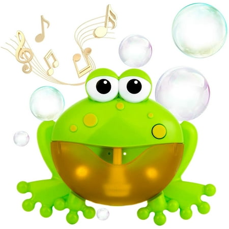 Bubble Machine，Frog Automatic Bubble Machine for Kids Bubble Maker 800 ...
