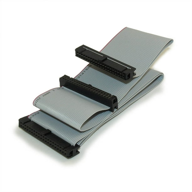 24IN IDE Cable IDE Dual Drives Ribbon Cable 40pin (for CD/DVD Drive ...