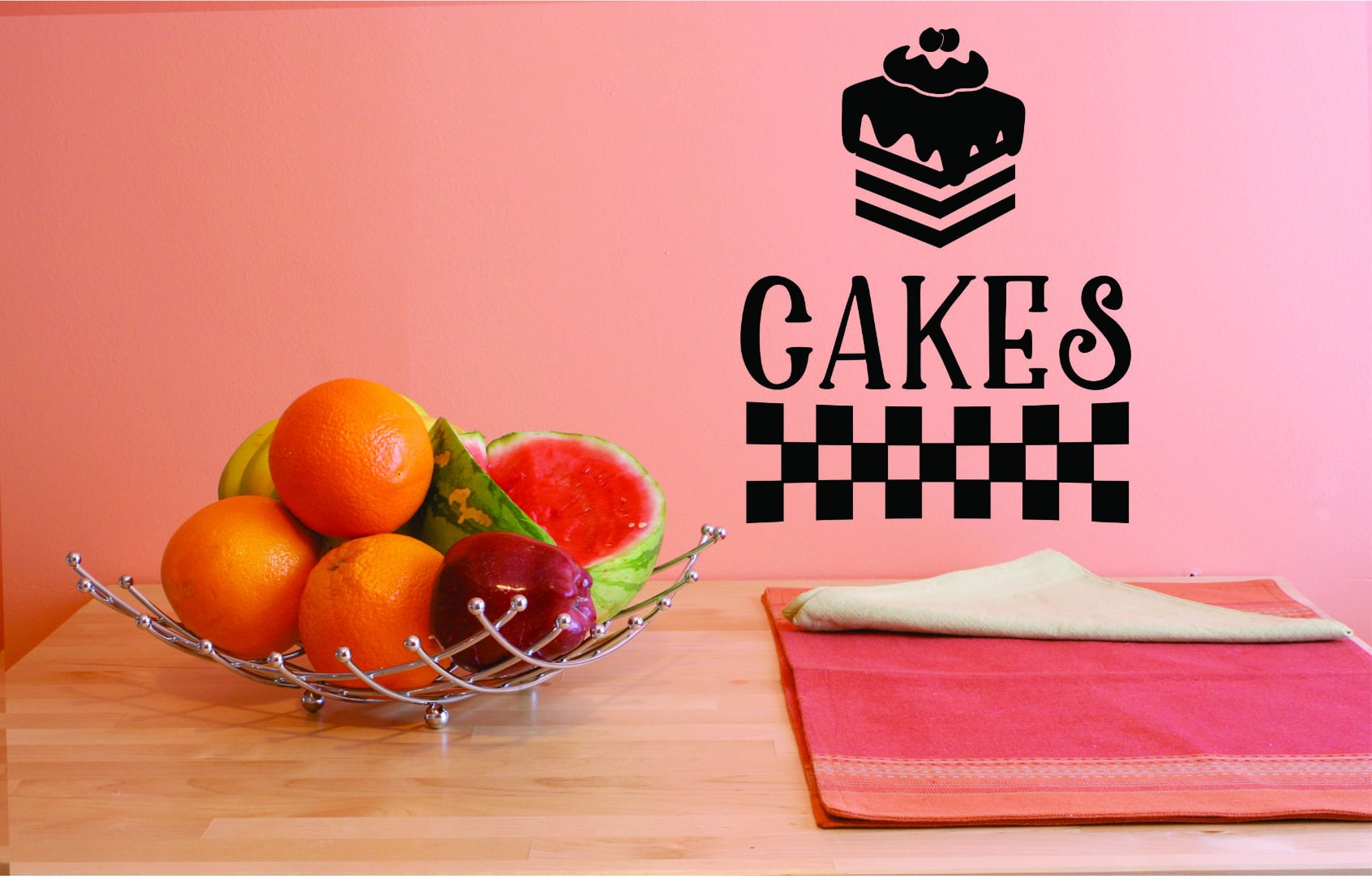 Vinyl Wall Decal Sticker : Cakes Home Decor Picture Art 10 x 20 Inches ...