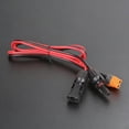 High Current 30Amp XT60IF Female Adapter Cable With 12AWG Tinned Copper ...