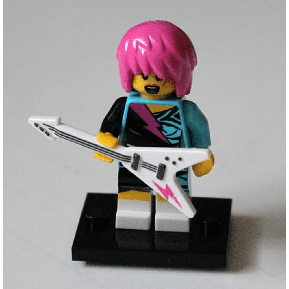 LEGO Collectible Series 7 Rocker Girl Minifigure - Complete Set ...