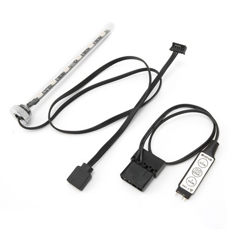 VGEBY Water Cooling Tank Light Adjustable Water Cooling LED Light With ...