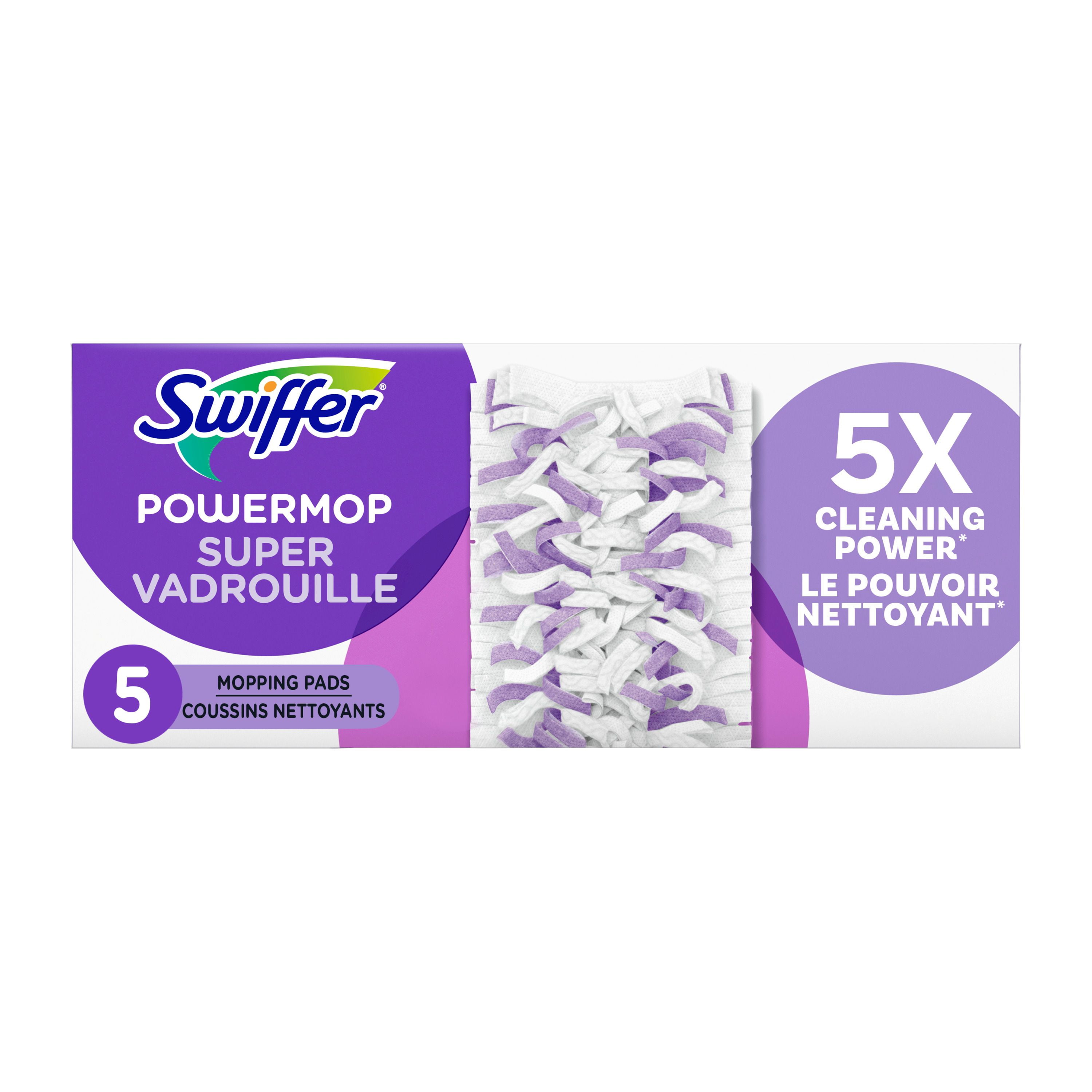 Swiffer PowerMop Multi-Surface Mopping Pad Refills for Floor Cleaning ...