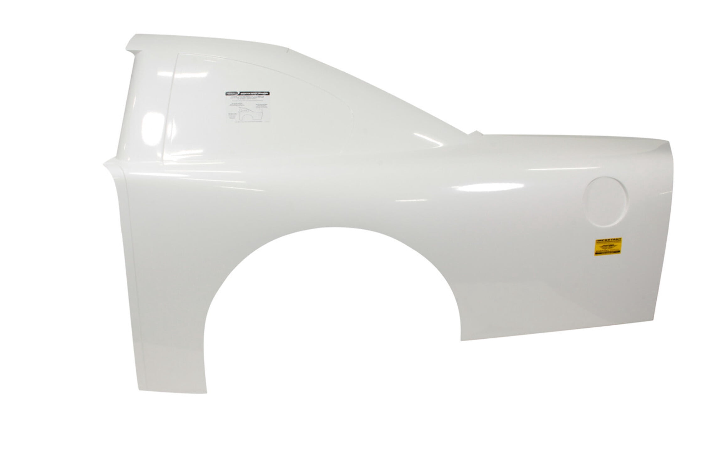ABC Trad Roof Qtr Panel Ultraglass White Left - Walmart.com