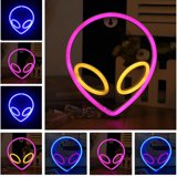 Coloody Alien Neon Lights for Wall Decor Battery/USB Operated ...