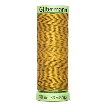 Gutermann Top Stitch Heavy-Duty Black Thread, 33 yd. - Walmart.com