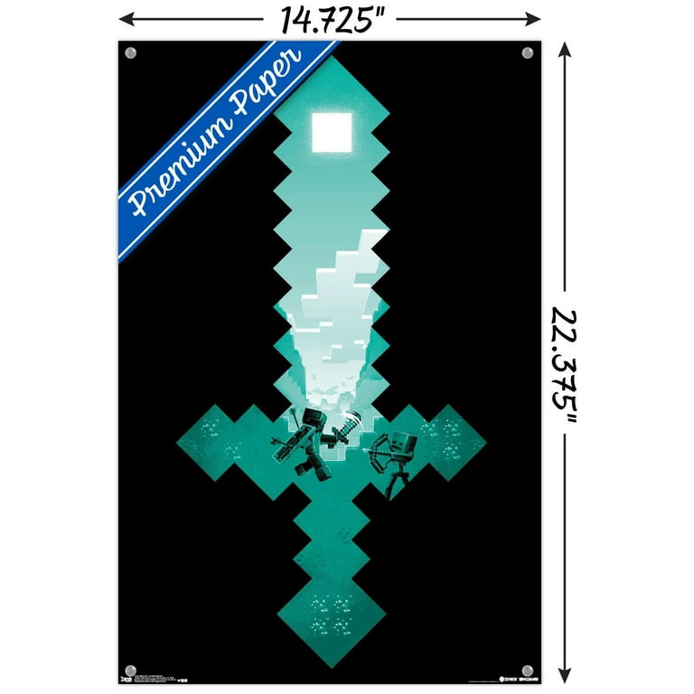 Papercraft Templates Minecraft Sword