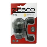 Zebco Spincast Fishing Reel with All-Metal Gears, QuickSet Anti-Reverse ...