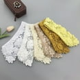 Detachable Collar, Multicolor Lace Flower Collar, Water Soluble ...