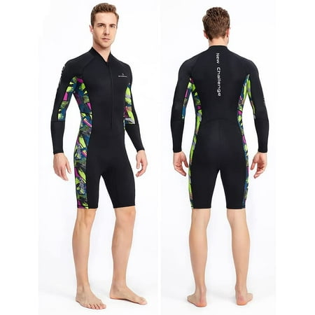 Full Body Diving Suit, Fullbody 1.5mm Neoprene Wetsuit Surfing Swimming ...