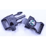 1/2" Fire Starter & Compass Buckles - 20 Pack - Great for Paracord ...