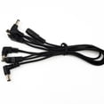 5 Way Guitar Effect Pedal Chain Power Supply Cable Splitter Wire Cord ...