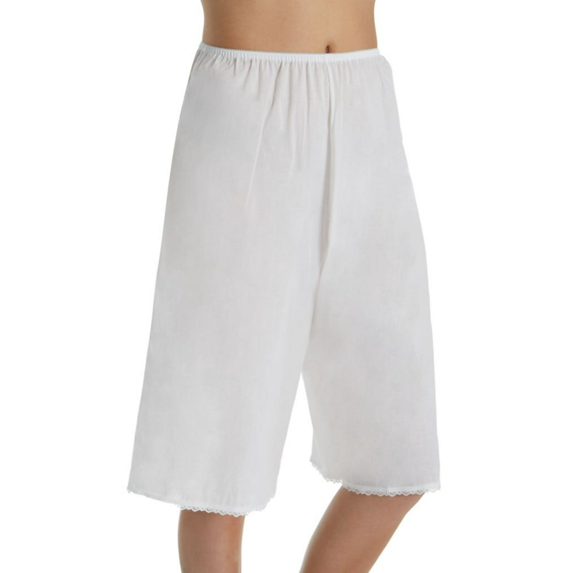 Click here for Womens Shadowline 2461 Batiste Culottes (White L) prices