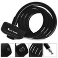 West Biking Bicycle Cable Lock 11mm 1.2m/4ft Anti-Theft Bike Combo ...