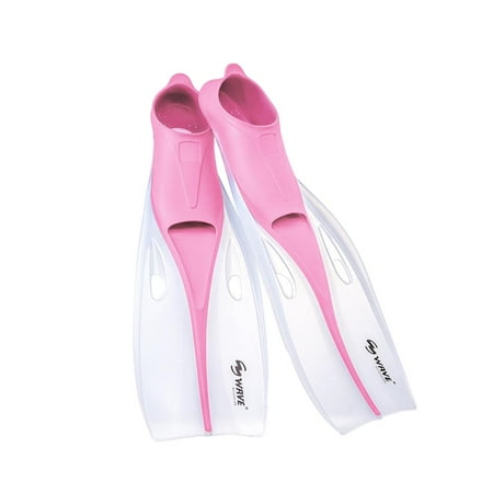 Swimming Snorkeling Feet Diving Adults Snorkeling Diving Pink Clear XL ...