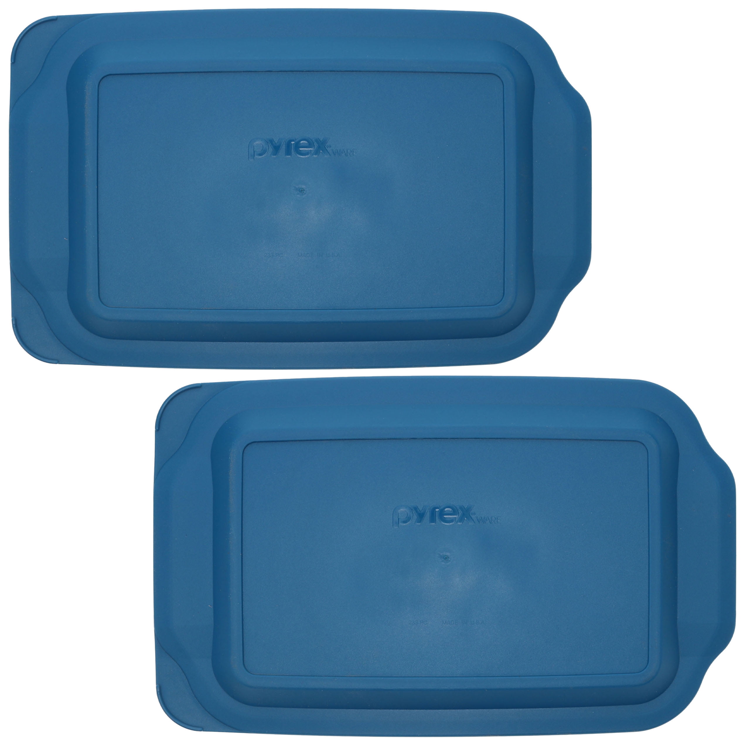 Pyrex 232-PC 2qt Blue Spruce Rectangle Food Storage Replacement Lid ...
