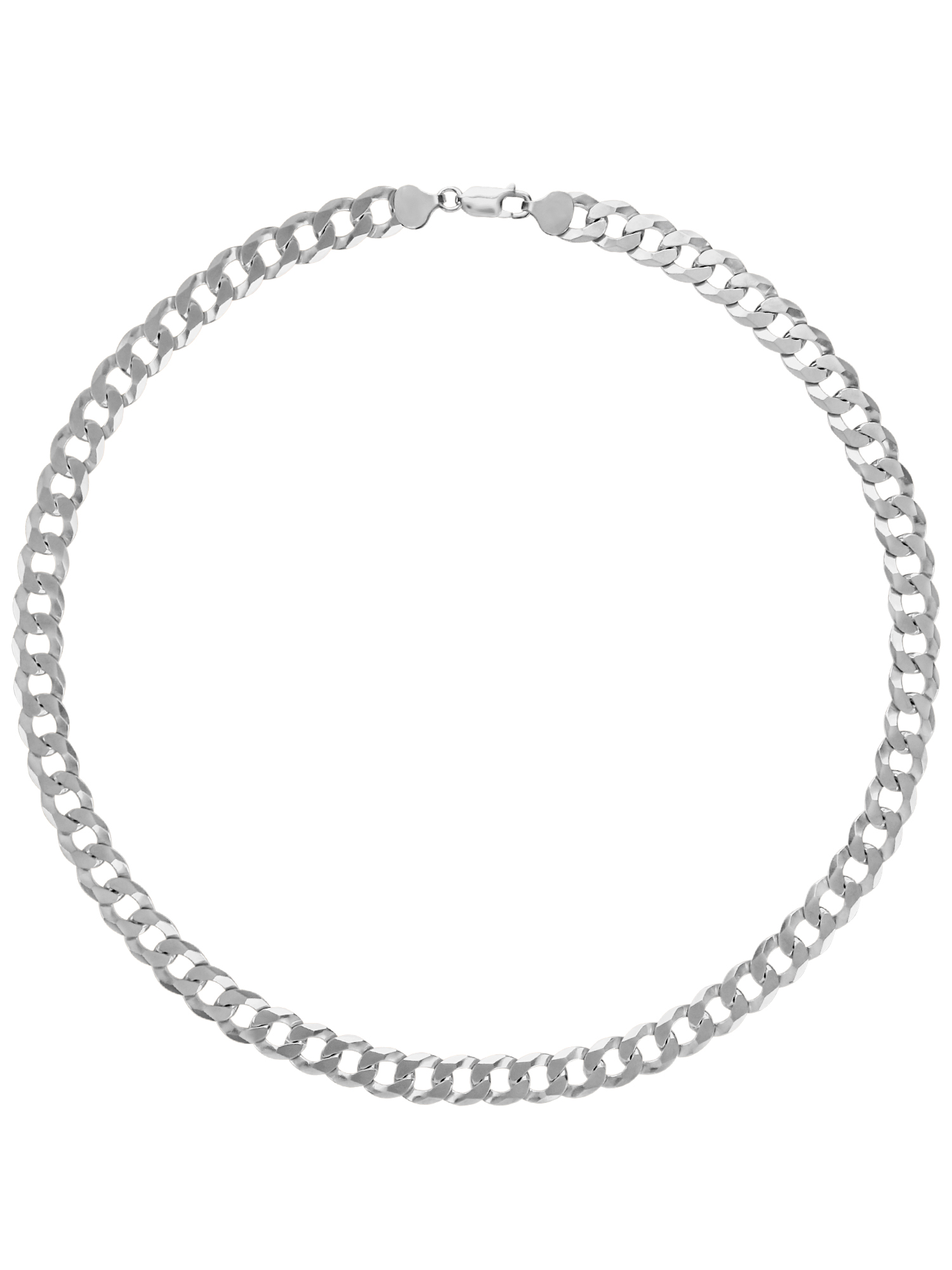 Shaquille O'Neal Men's Sterling Silver Curb Necklace, 20" - Walmart.com