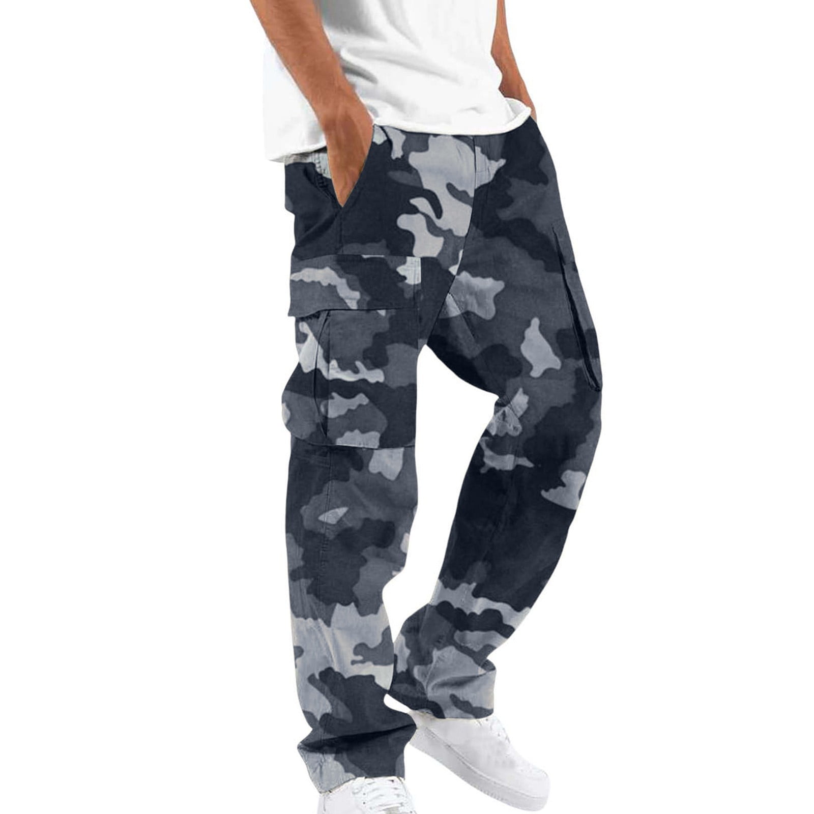 Click here for Lovzfmll Mens Camo Cargo Pants  Casual Trousers Wi... prices