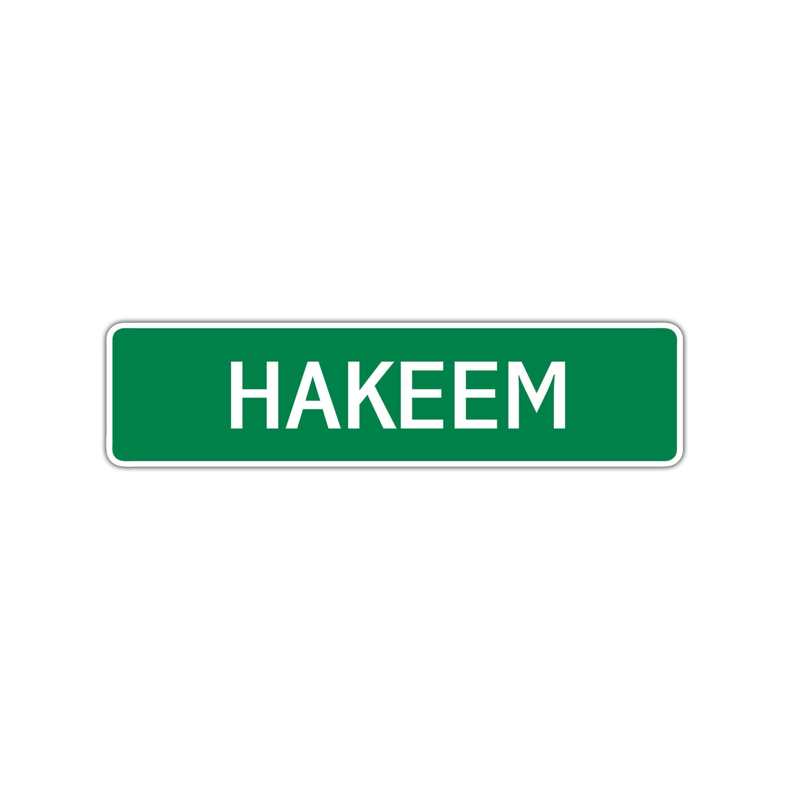 Hakeem Boys Children Indoor Outdoor Unique Wall Novelty Name Letter ...