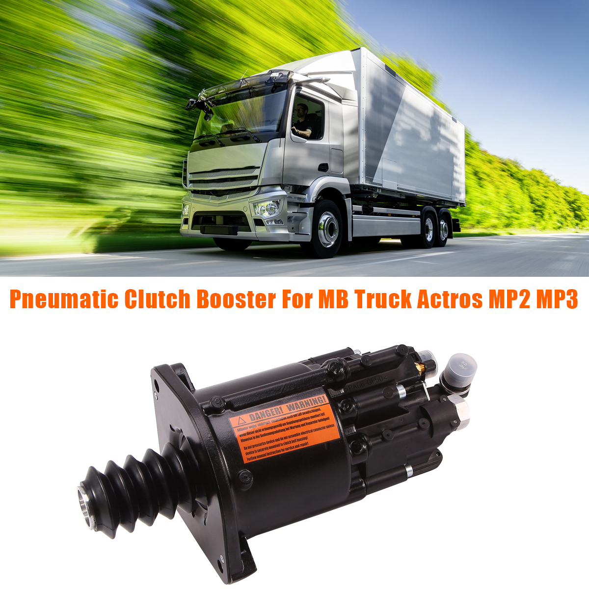 9701500010 Car Pneumatic Clutch Booster Servo Actuator for MB Truck ...