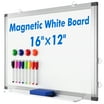 VIVO Hanging Dry Erase Board, Cubicle Whiteboard for Office, 24"x20 ...
