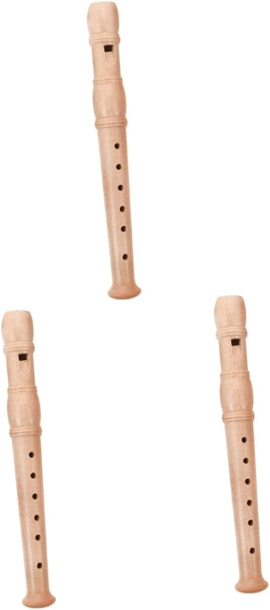 3pcs Wooden Children's Clarionet Instruments for Music Wooden Playset ...