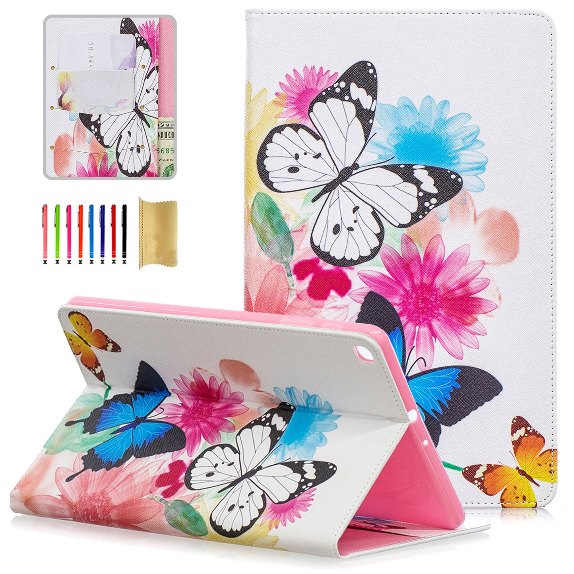 New Galaxy Tab A 10.1 2019 Case, Dteck Lightweight Folio Flip Stand ...