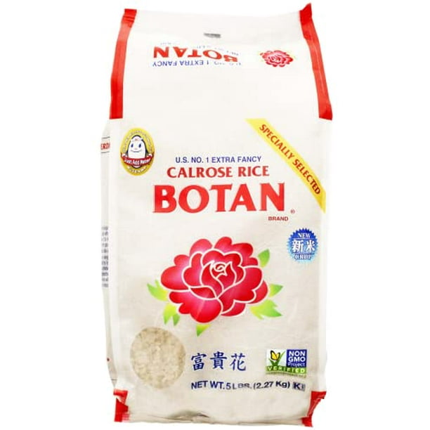 Botan Musenmai Calrose Rice, 5 Pound - Walmart.com