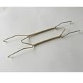 2 Pieces Mount Hangers, Wall Hooks With Flexible Spring, Wall Plate ...