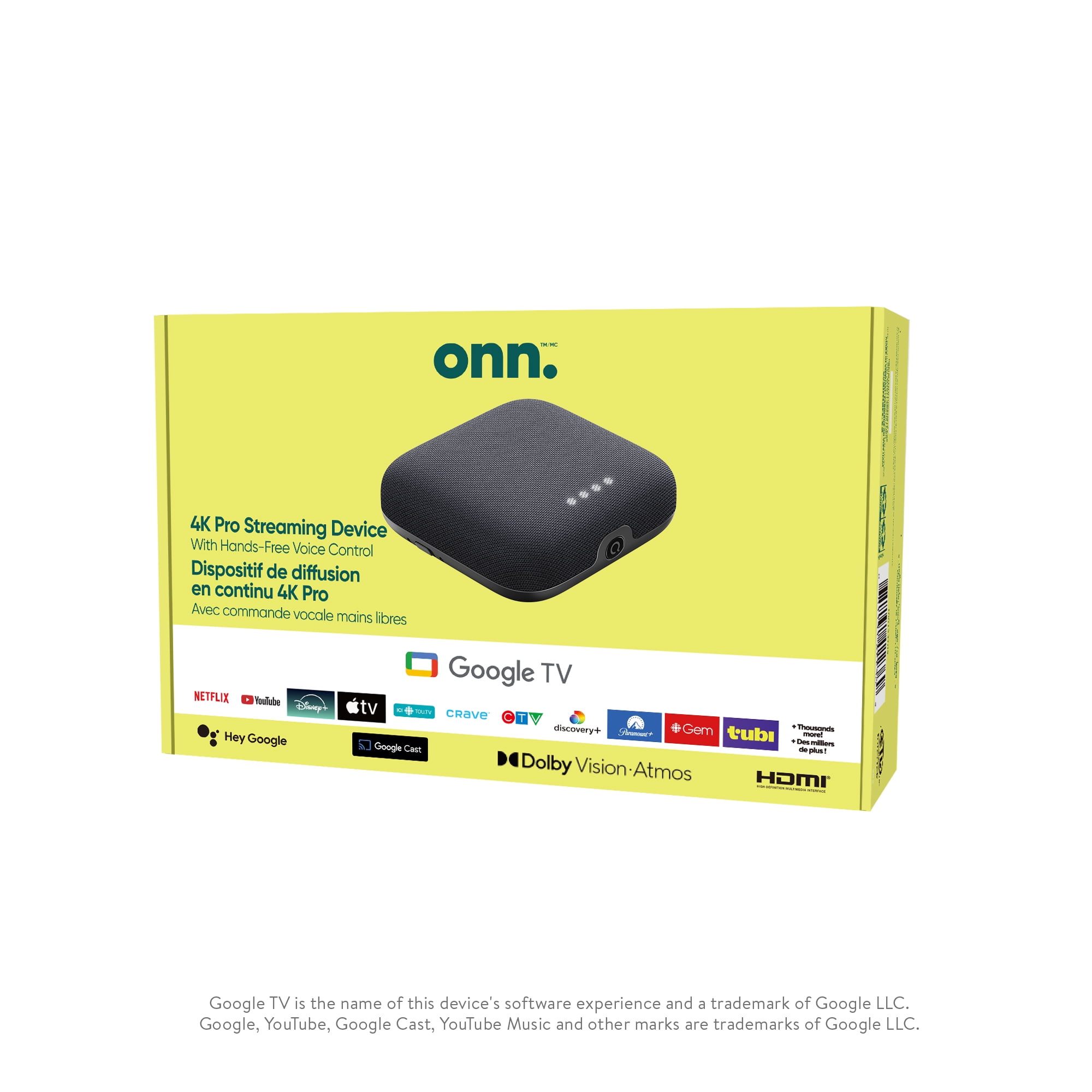 Click here for Onn. 4k Pro Streaming Device With Google Tv Hands-... prices